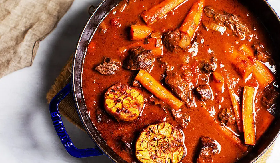 Easy Beef Stew with Garlic | Tried and True Recipes