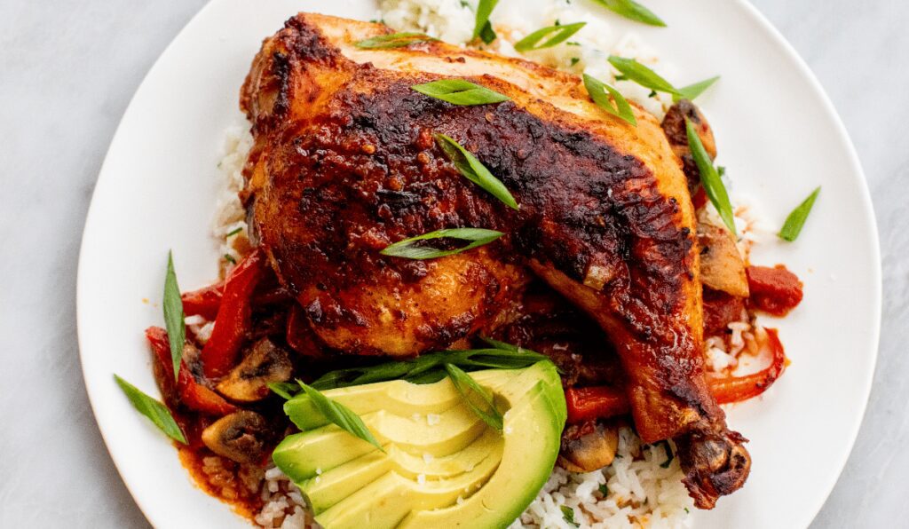 Honey-Chipotle Chicken and Rice | Tried and True Recipes