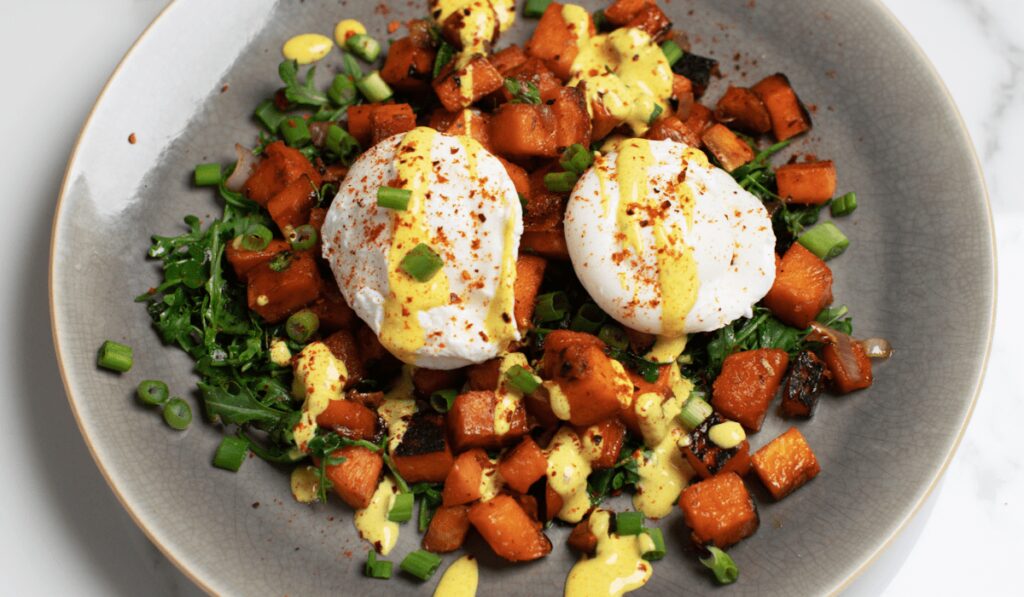 Breakfast Bowl with Turmeric Yogurt Sauce | Tried and True Recipes