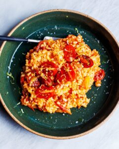 Easy Tomato Risotto with Parmesan | Tried and True Recipes