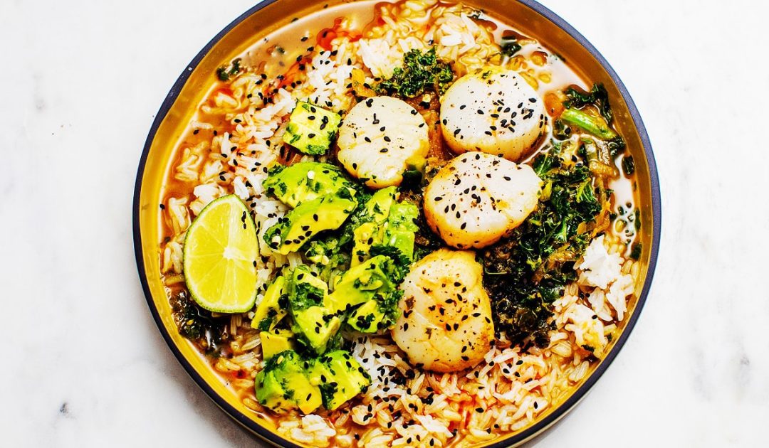 Easy Green Curry Scallops | Tried and True Recipes