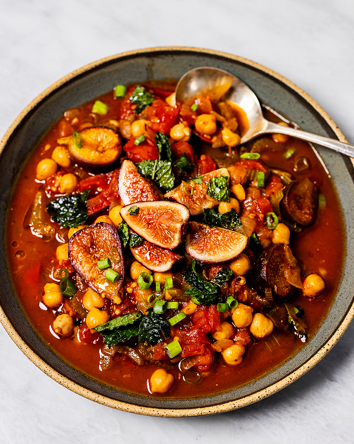 Harissa Fig and Chickpea Stew | Tried and True Recipes