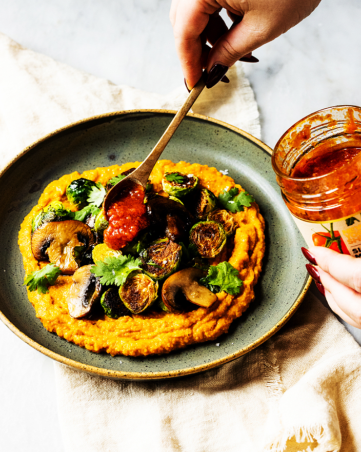 Spicy Pumpkin Chickpea Puree | Tried and True Recipes