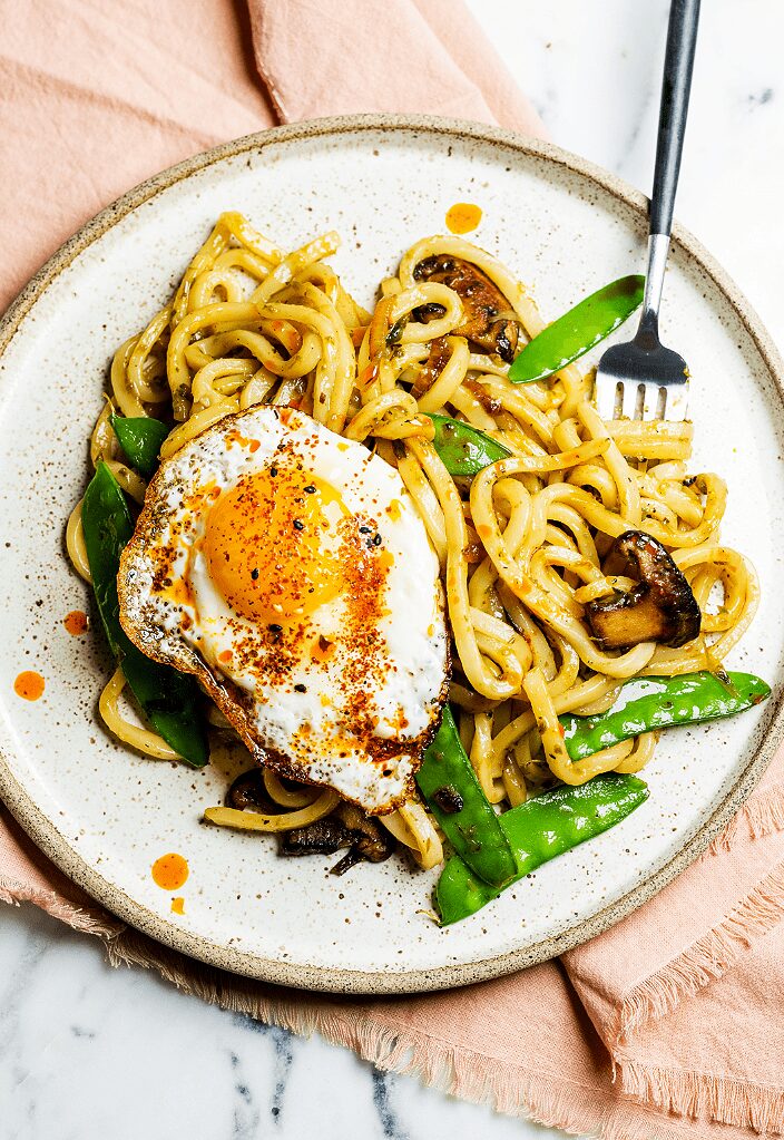 Easy Charred Scallion Udon | Tried and True Recipes