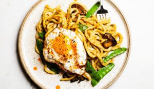 Easy Charred Scallion Udon | Tried and True Recipes