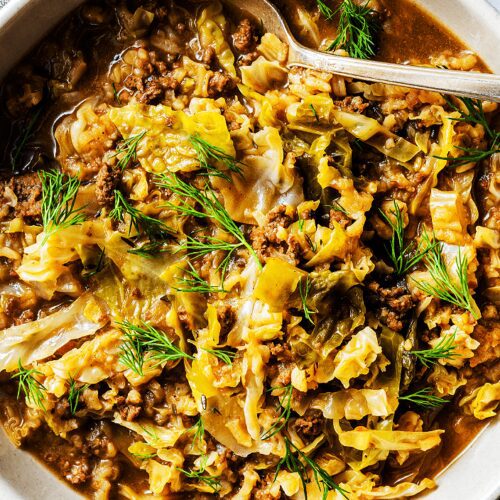 Beef and Cabbage Rice Soup | Tried and True Recipes