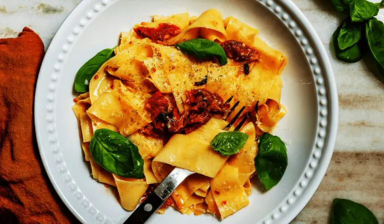 Tomato-Basil Pappardelle | Tried and True Recipes