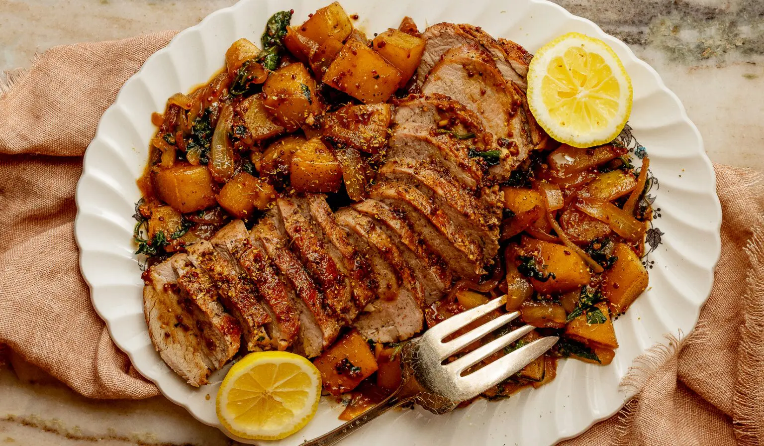 Ginger & Maple-Dijon Pork Tenderloin | Tried and True Recipes