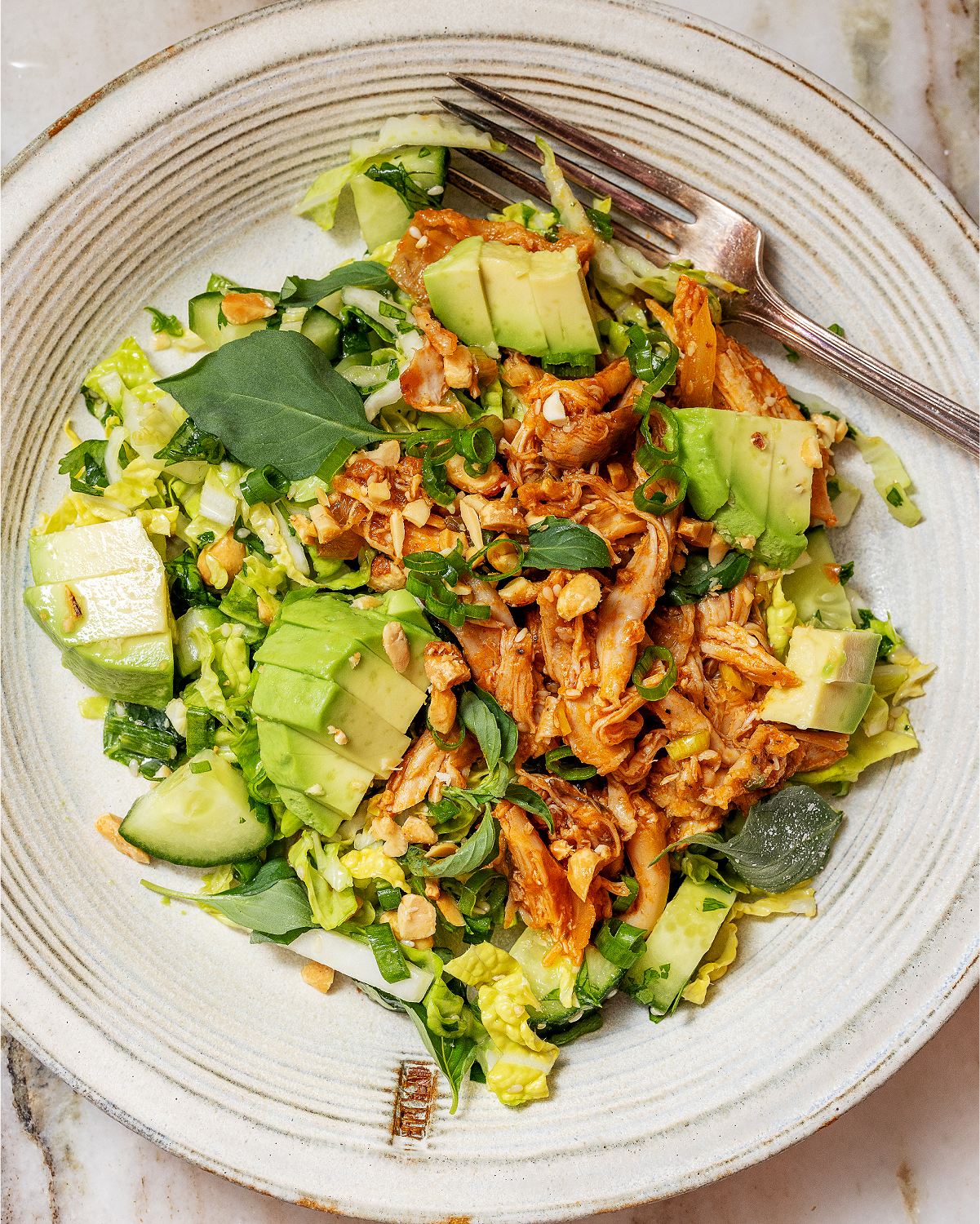 Honey-Sriracha Rotisserie Chicken Bowl | Tried and True Recipes