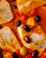 Tomato-Poached Swordfish | Tried and True Recipes