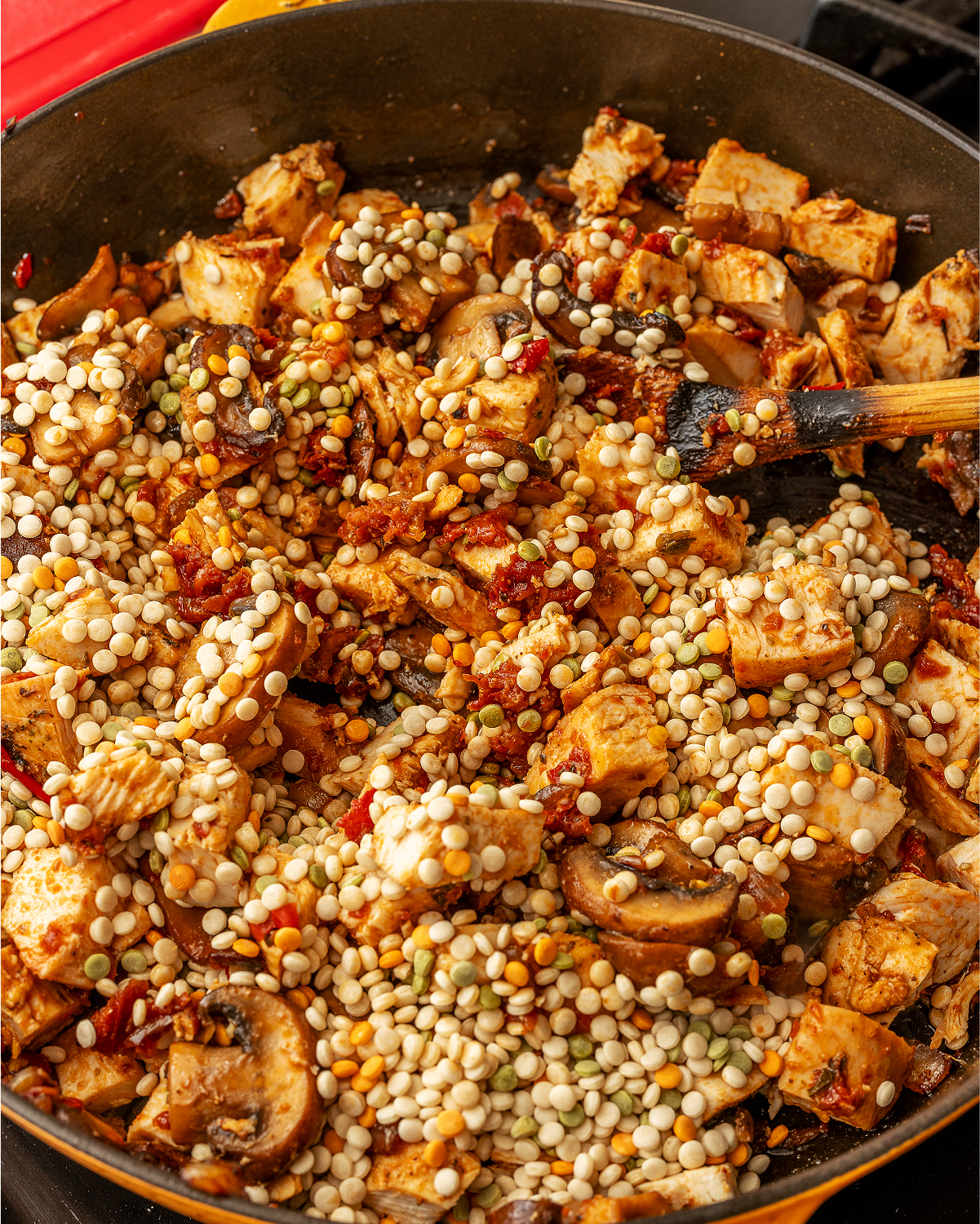 Leftover Chicken and Pearl Couscous | Tried and True Recipes
