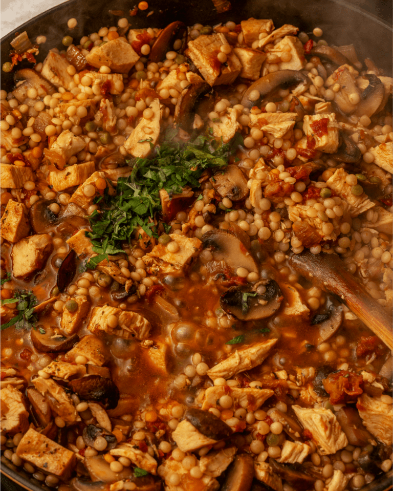 Leftover Chicken and Pearl Couscous | Tried and True Recipes