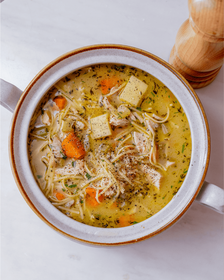 Chicken Noodle Soup with Potatoes | Tried and True Recipes